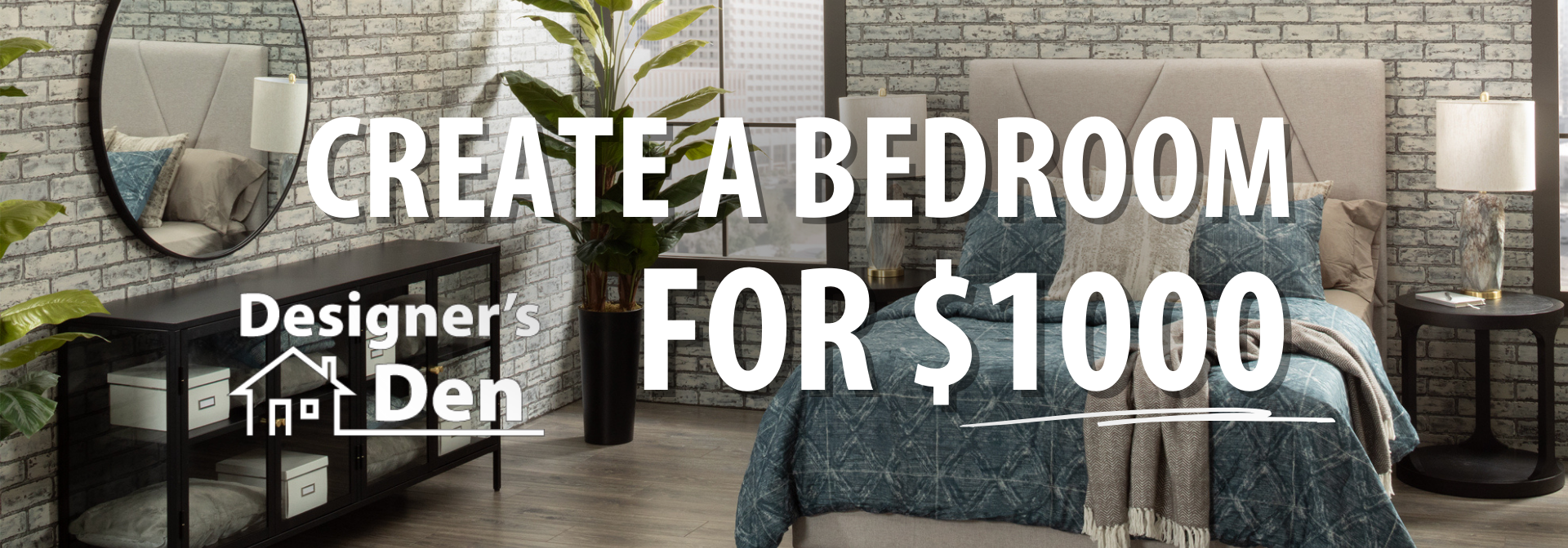 Create a Bedroom for $1000 | AFW.com